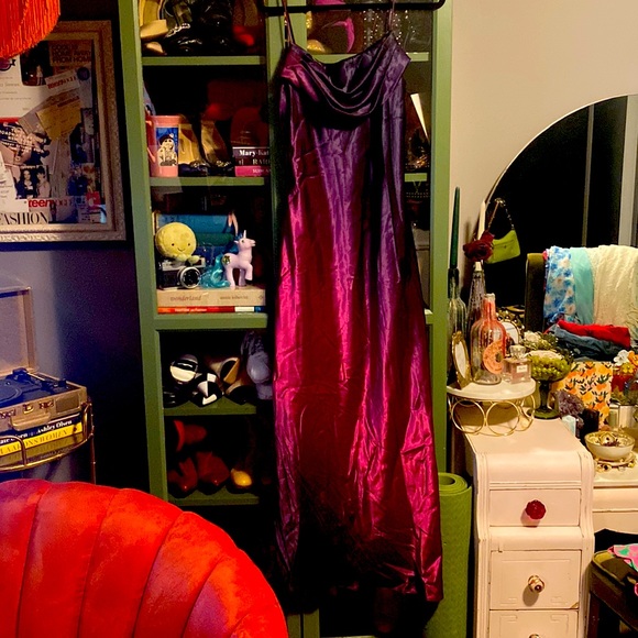 Jump | Dresses | Vintage Jump Ombr Purple Dress Prom Fancy | Poshmark
